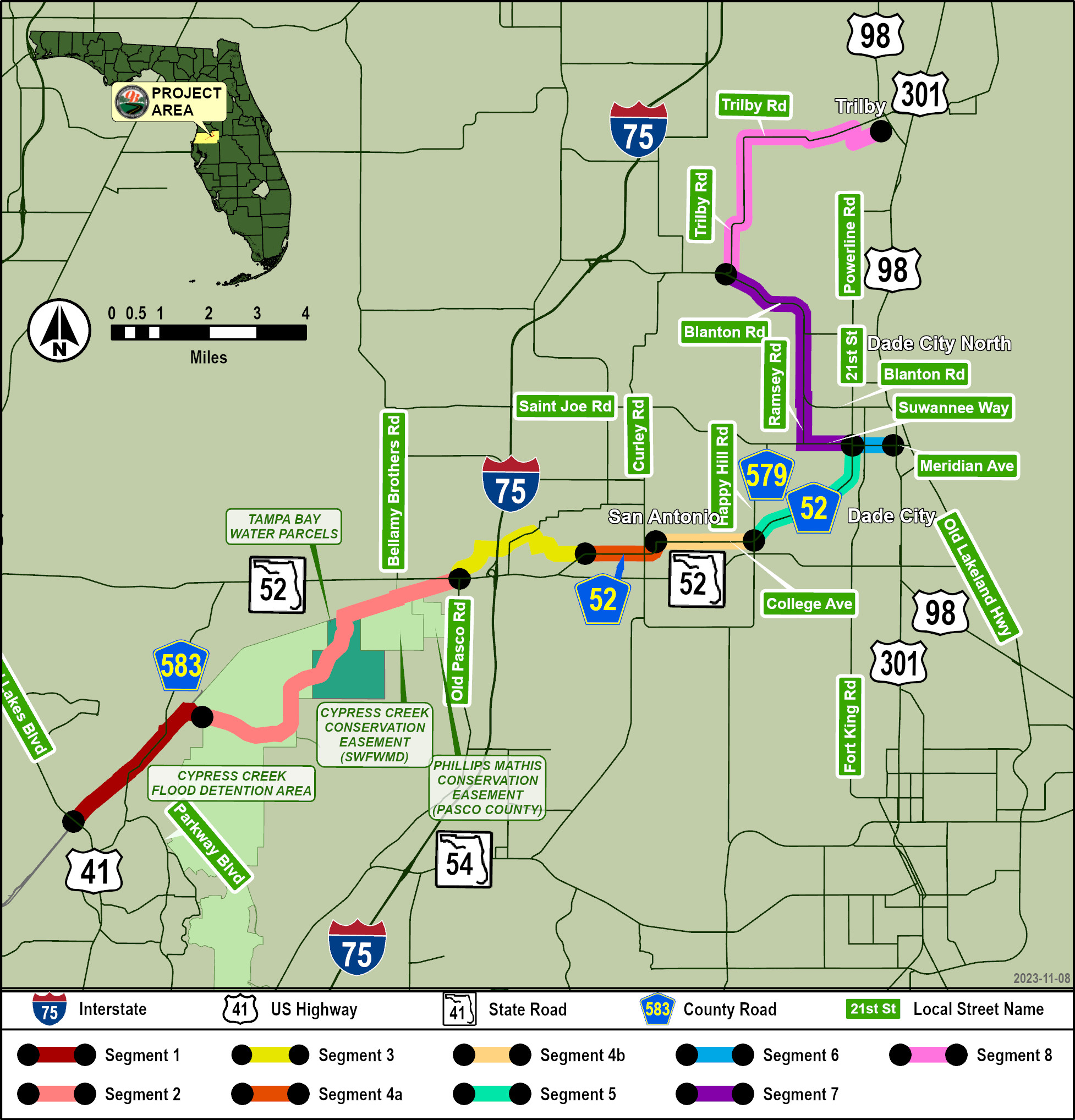 Orange Belt Trail – Trinity to Trilby